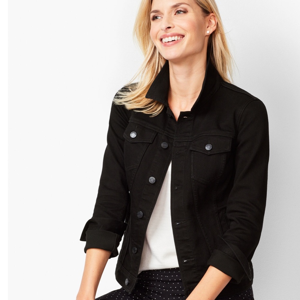 Talbots Jean Jacket - Gem